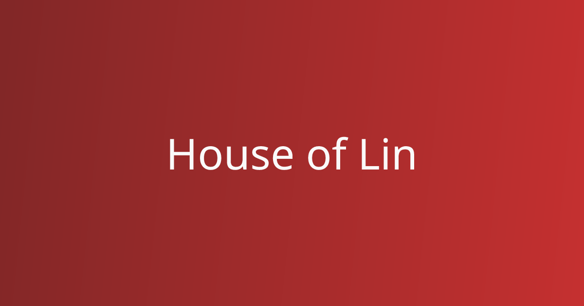 Order Authentic Chinese Online | House of Lin - Pickup Available